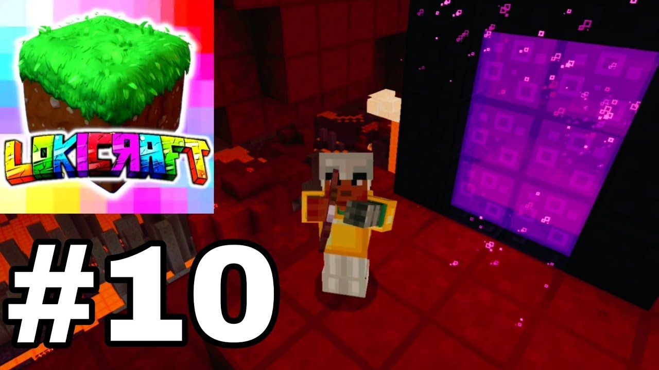 Исследую НОВОЕ ИЗМЕРЕНИЕ в LOKICRAFT!!! (10 серия)