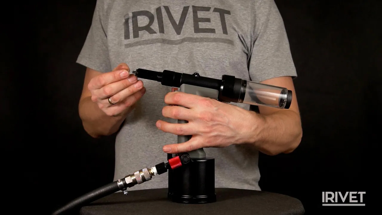 HYPE ARV-SLIM - пневмо-гидравлический заклёпочник для установки вытяжных заклёпок от 2.0 до 4.0 мм