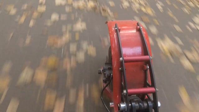 Электросамокат iBalance Athlet Работа задней пневмоподвески | Грунт с песком, асфальт