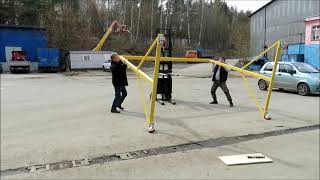 Как собрать мини кран козловой МПУ