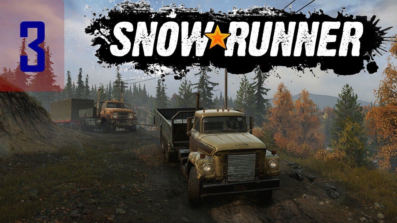 SNOWRUNNER ❄ Флистар тащит   БЛЭК РИВЕЛ // МИЧИГАН #3