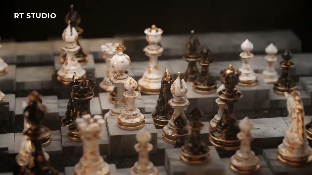 Танец шахмат 3D