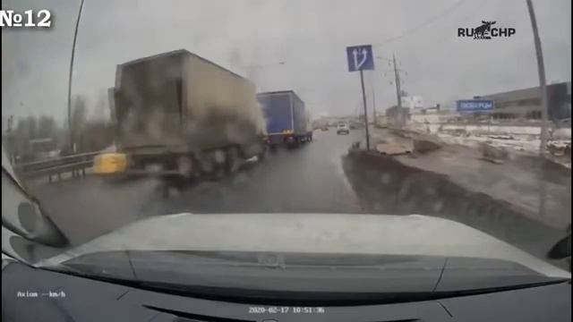 Подборка ДТП с видеорегистратора 18.06.2020