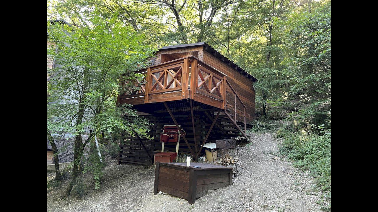 🏡 №438 Сдаётся посуточно дом-студия Шале с террасой хутор Бетта - до моря 25 мин пешком