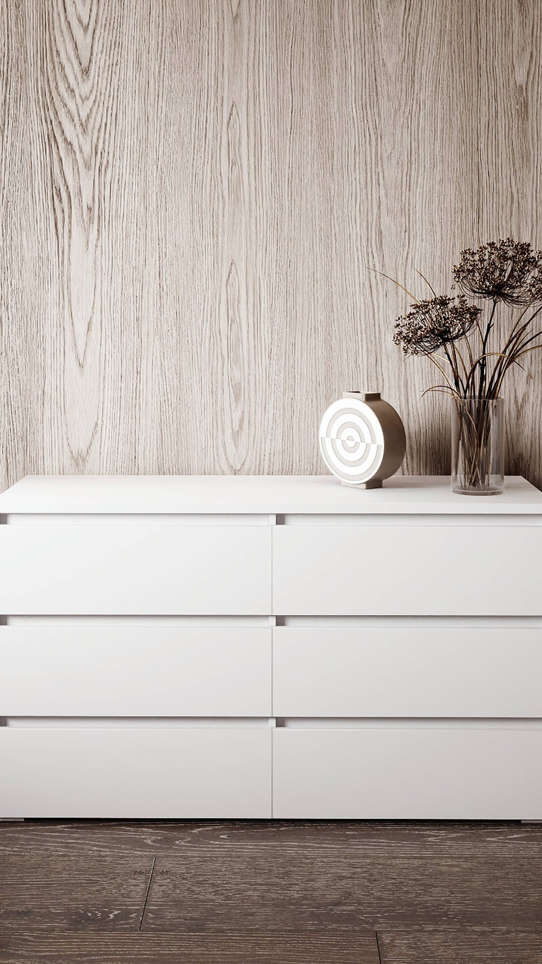 Комод idea в белом цвете