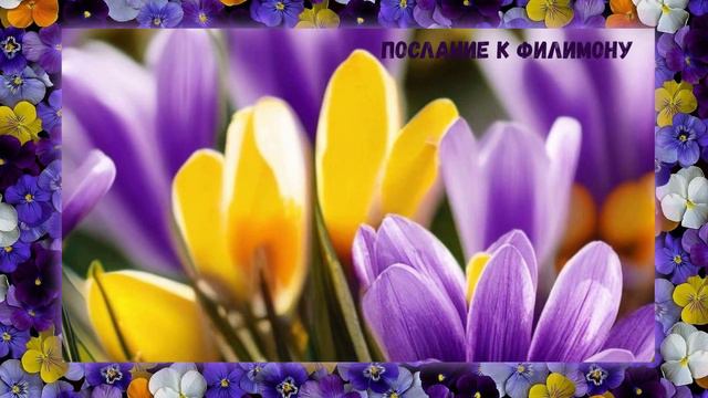 Послание к Филимону / 1 ГЛАВА