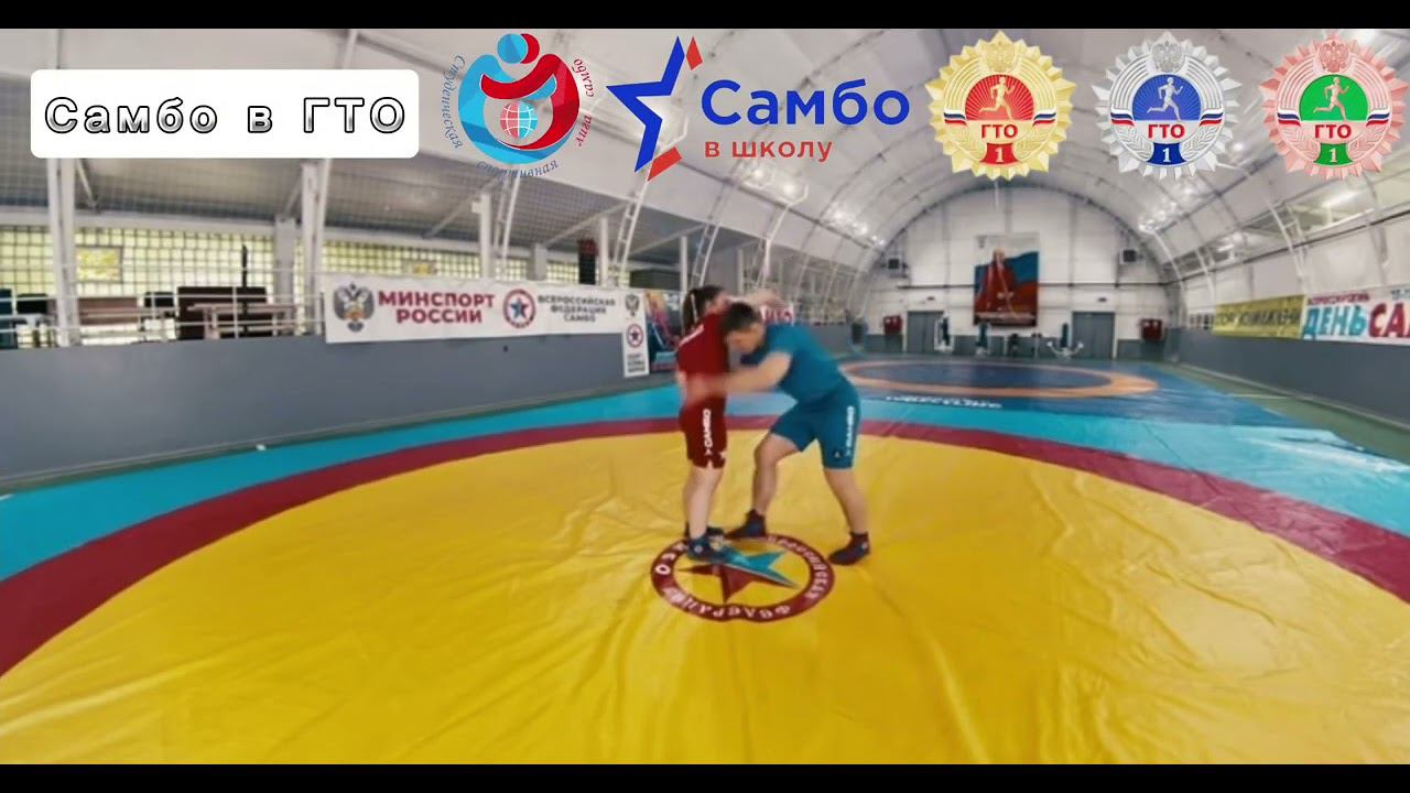 Бросок задняя подножка с захватом ноги