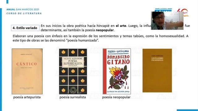 San Marcos Anual 2021 | Semana 16 Literatura Sesión 01