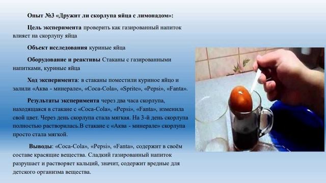 Владислав Колесников (Биоквантум)  "Газированные напитки"