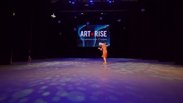 Коллектив "Притяжение" Черногорова София, Савельева Надежда (9-10 лет) "Запоздавший снег"