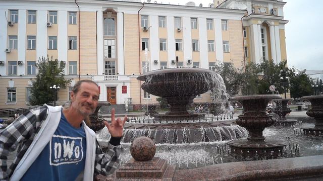 Музыкальный фонтан Улан-Удэ