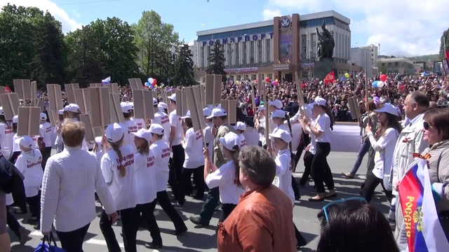 Новороссийск Бессмертный полк - 9 мая 2015 -