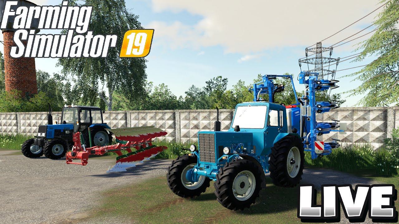 FS19, УБОРОЧНАЯ ДОН-1500, ДИСКУЕМ НА МТЗ 1221!!!