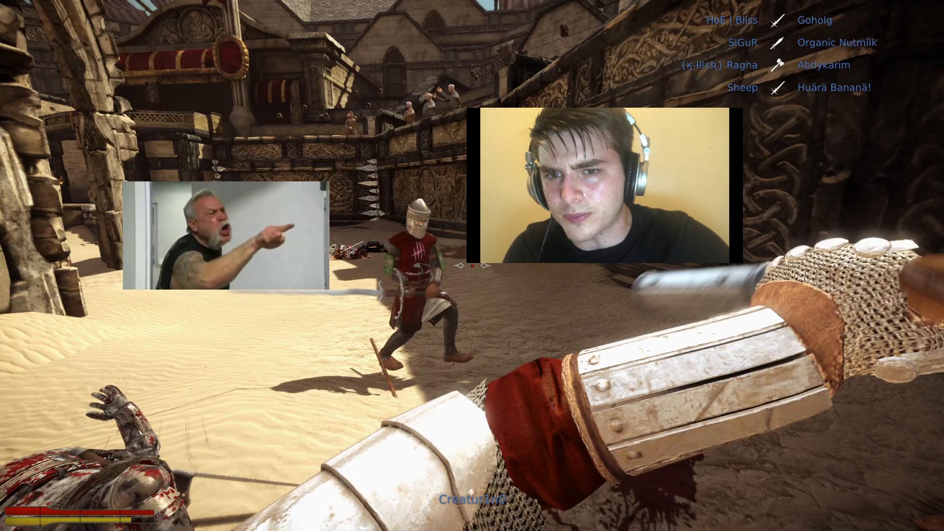 Chivalry: Medieval Warfare | Часть вторая: Битва на арене и опыт лучника | Учимся стрелять из лука!