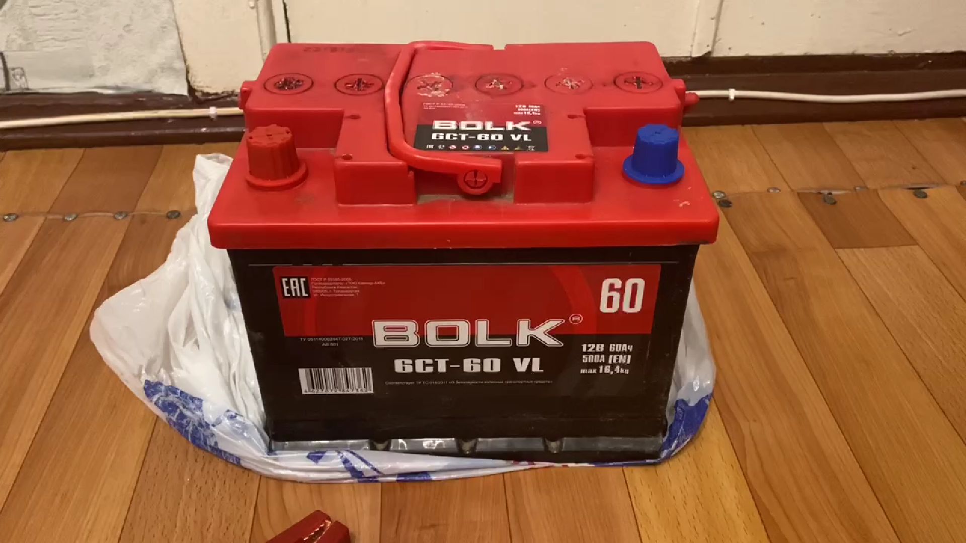 Аккумулятор BOLK 6СТ-60 VL 60 Ач. Как работает после 3 лет эксплуатации.