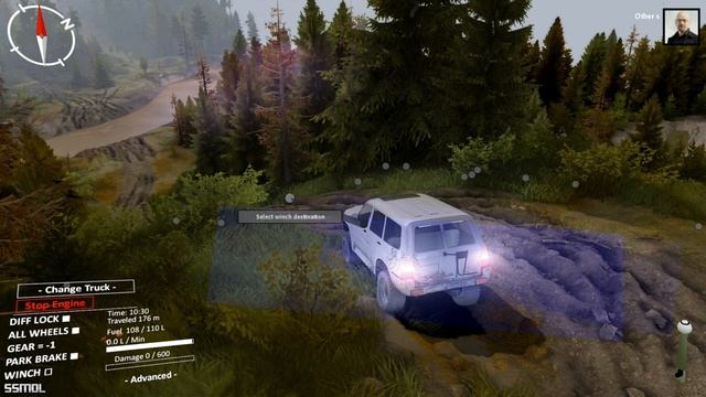 SpinTires trash mods Nissan Patrol GU Y61 Pack