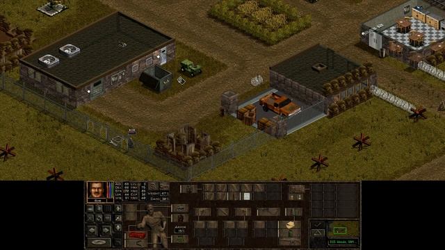 Ja2+AI - Using tool kit to repair wire fence