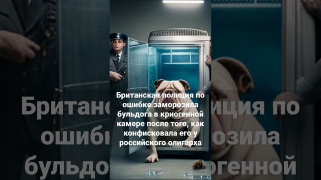 Британская полиция заморозила бульдога после того, как конфисковала его у российского олигарха