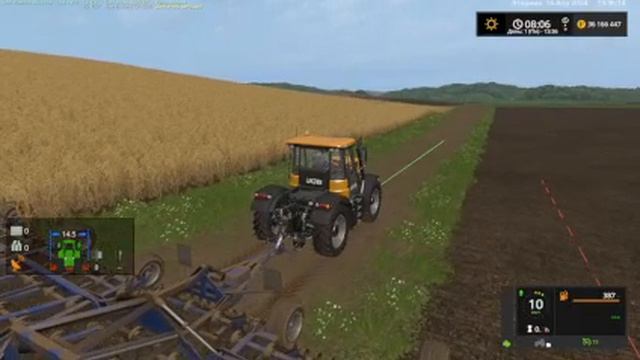 игра Фс 17 новая карта  Веденовка     со  светофорами  серия 03 ( без  голоса)