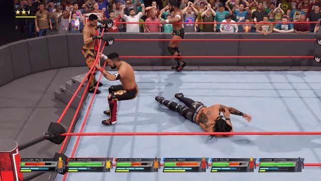 WWE2K22 Командный матч Latino World Order vs The Judgment Day