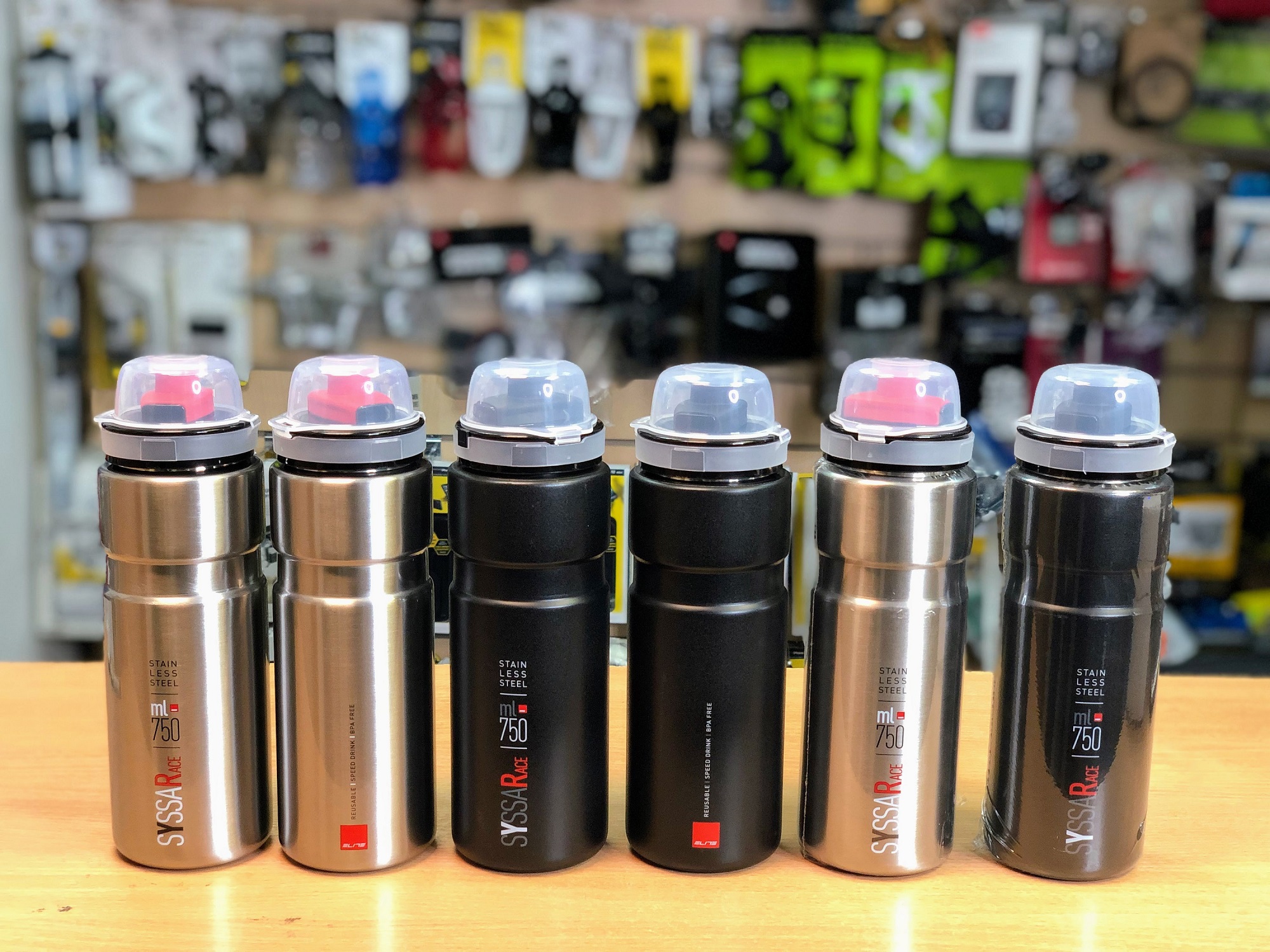 Фляга велосипедная Elite Syssa Race 750 мл. (EL012210)