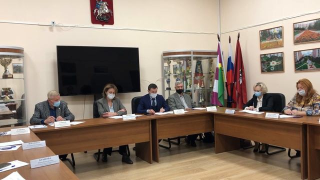 Очередное заседание Совета депутатов МО Новокосино № 12 от 12.10.2021