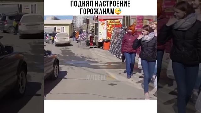 ❗Водитель испугал горожан❗ #shortsvideo #video #shortvideo #юмор #приколы #dogs #собака #shorts