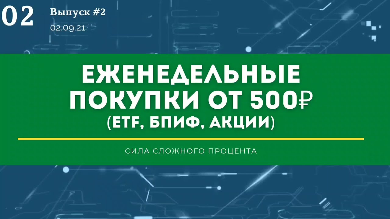 №2 Создаю пассивный доход с нуля. Инвестиции в акции. Индексное инвестирование в Тинькофф Инвестиции