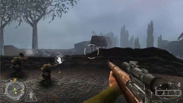 Прохождение игры call of duty roads to victory Часть 3