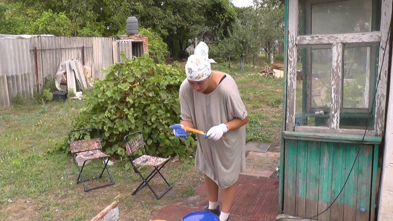 Покраска и мелкий ремонт дома 2 серия.