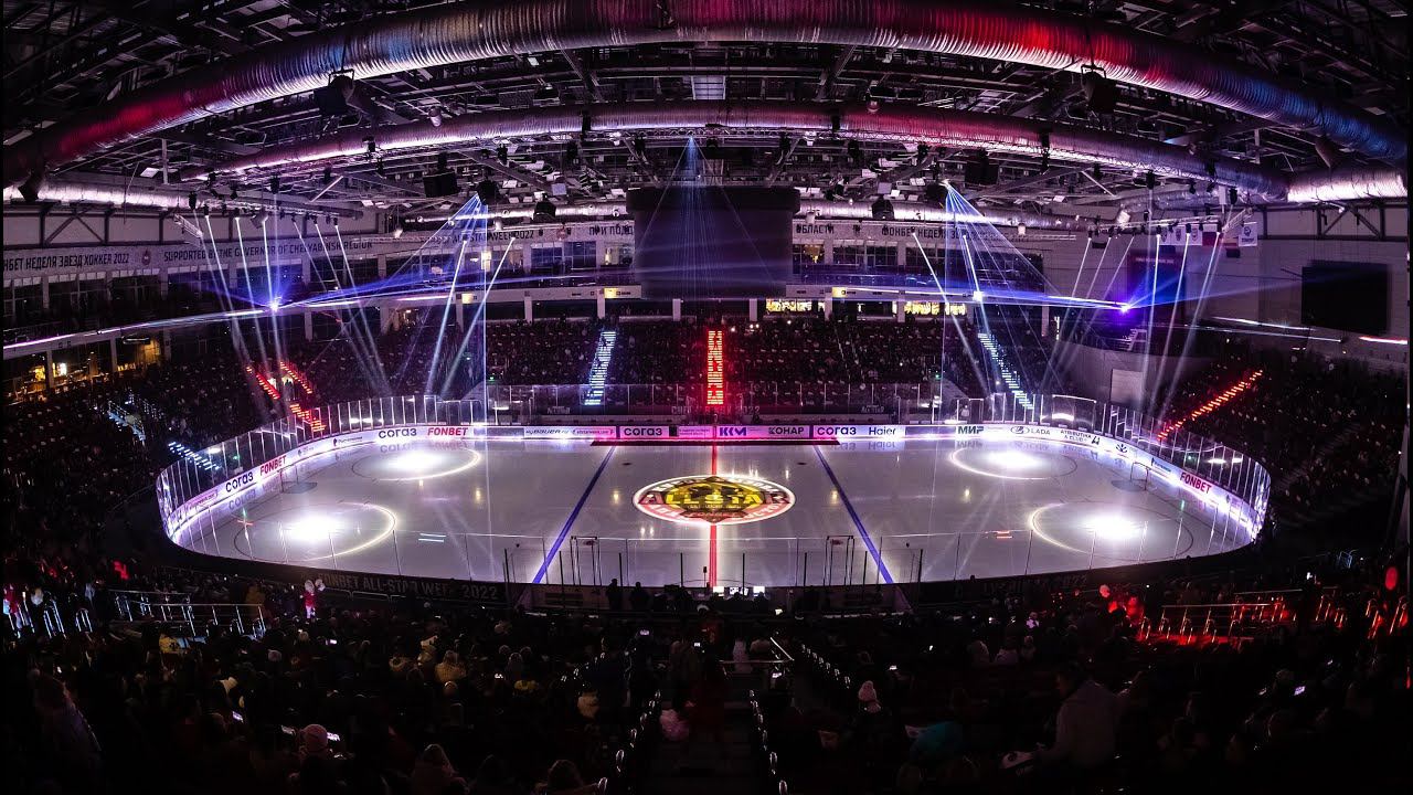 Предматчевое хоккейное интро-шоу "Прекрасное далёко". Ноябрь 2022.