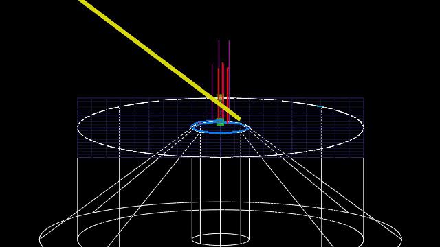 Программа ICAM WJ 5ax наклонные резы.