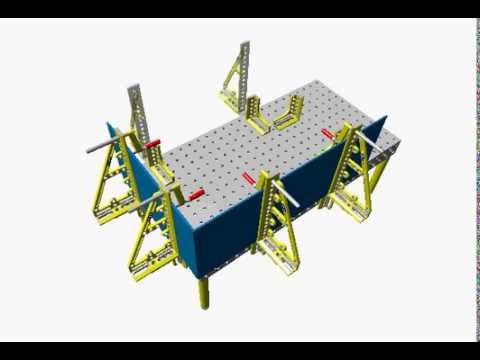 Сборка шкафа из листового металла