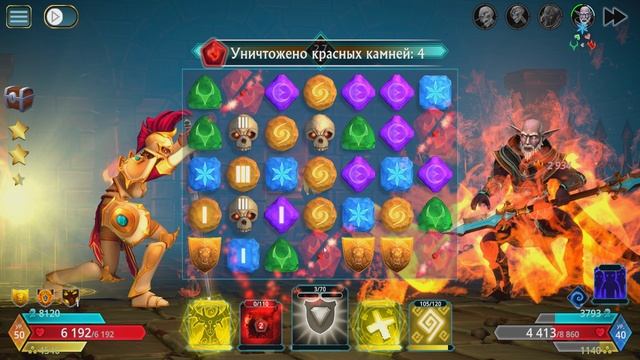 Puzzle Quest 3 - Dok vs Лорд Арранот