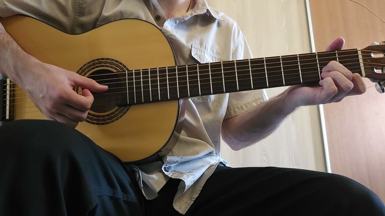 Брови круче - Евгений Клячкин - кавер, аккорды и разбор в двух вариантах на семиструнной гитаре.