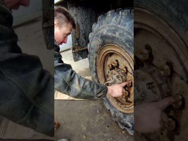‼️Важные правила установки колëс ЗИЛ-131 и любых других грузовиков. ПОЛНОЕ видео ЗДЕСЬ ⬇️