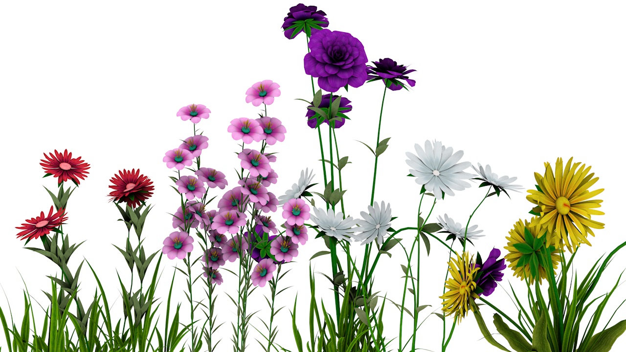 Про цветы для детей.Развивающие мультики для самых маленьких.