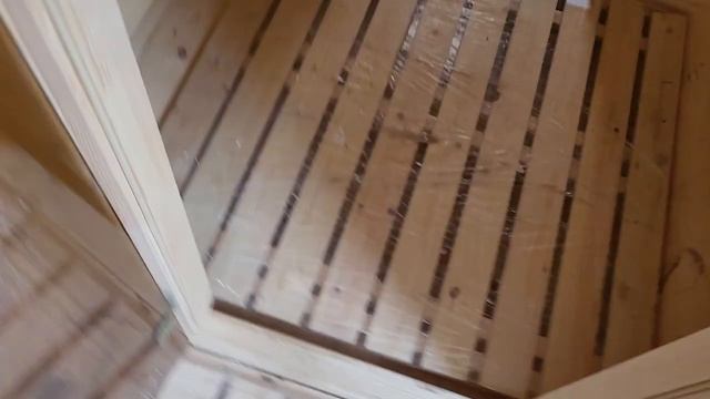 Баня-бочка _Овал_, 5 метров с боковым входом.mp4