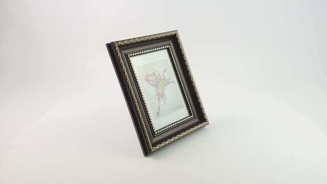 Фоторамка пластиковая со стеклом PLATINUM 8131_1015wn ВЕРЧЕЛЛИ-ВЕНГЕ 10x15.