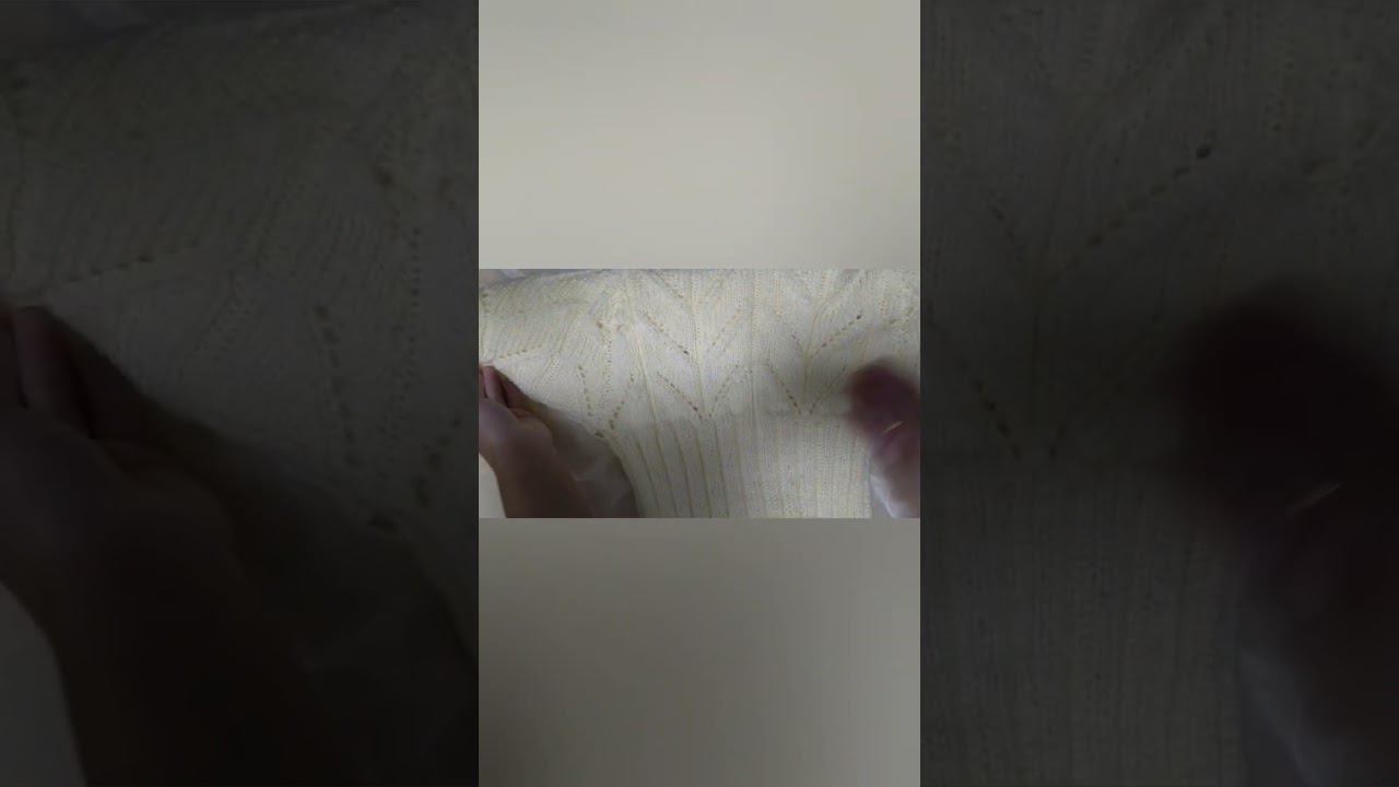 Готовая работа по вязанию джемпера. Рукав летучая мышь.