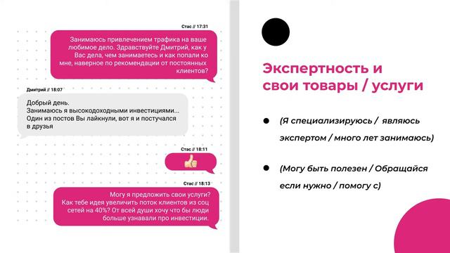 Рекомендации по составлению приветствия