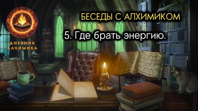 5. Где брать энергию. БЕСЕДЫ С АЛХИМИКОМ