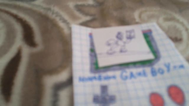 Я сделал игровую приставку Nintendo Game Boy из бумаги