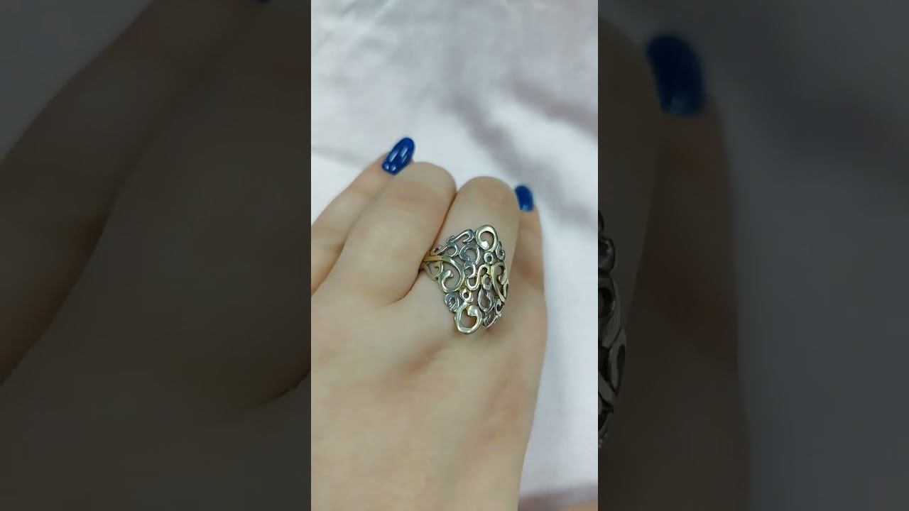 #серебро #кольцо