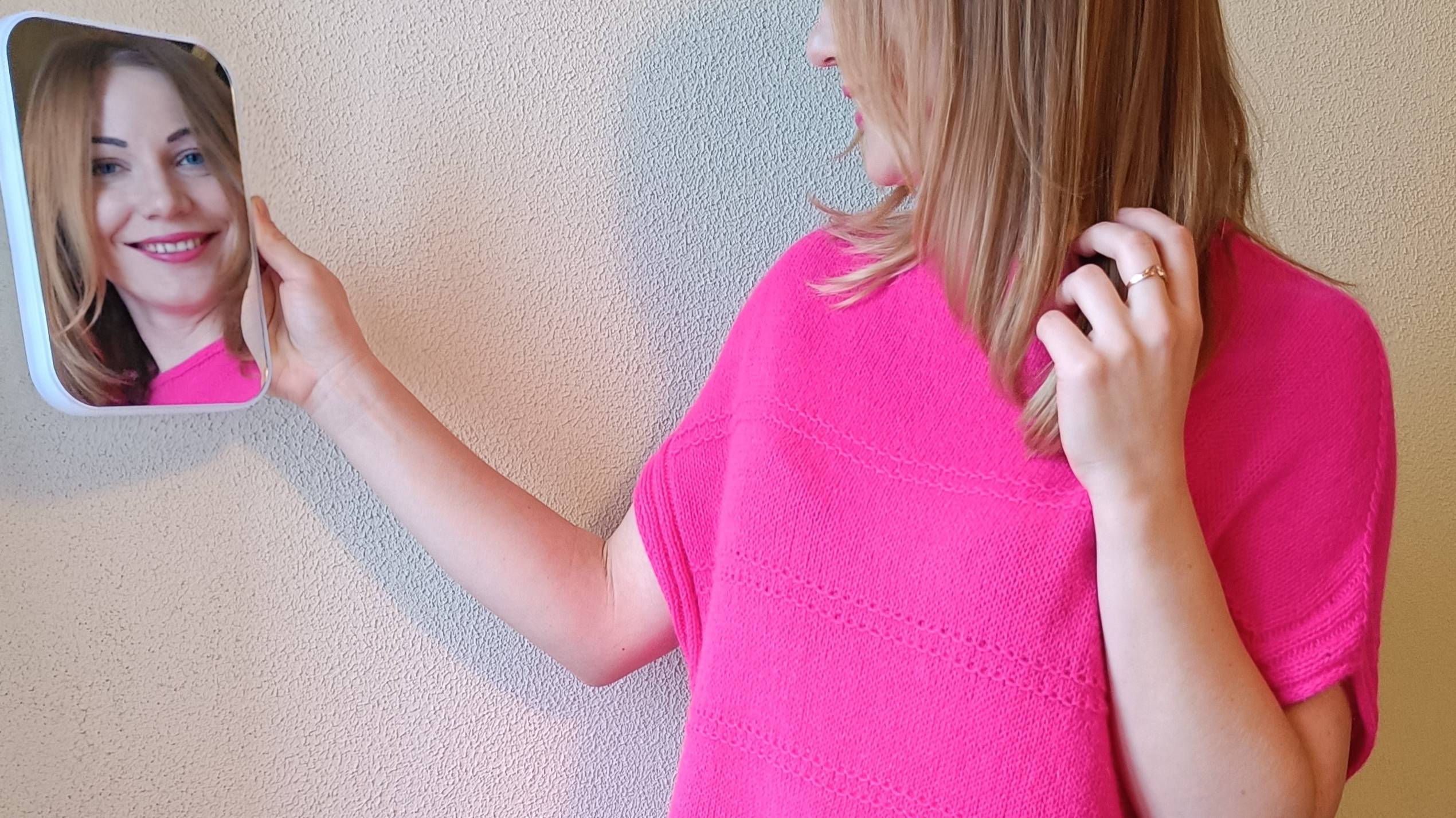 Жилет Пинк. Кокон снизу. МК