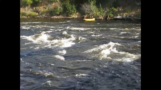 Лосевский порог на реке Вуокса