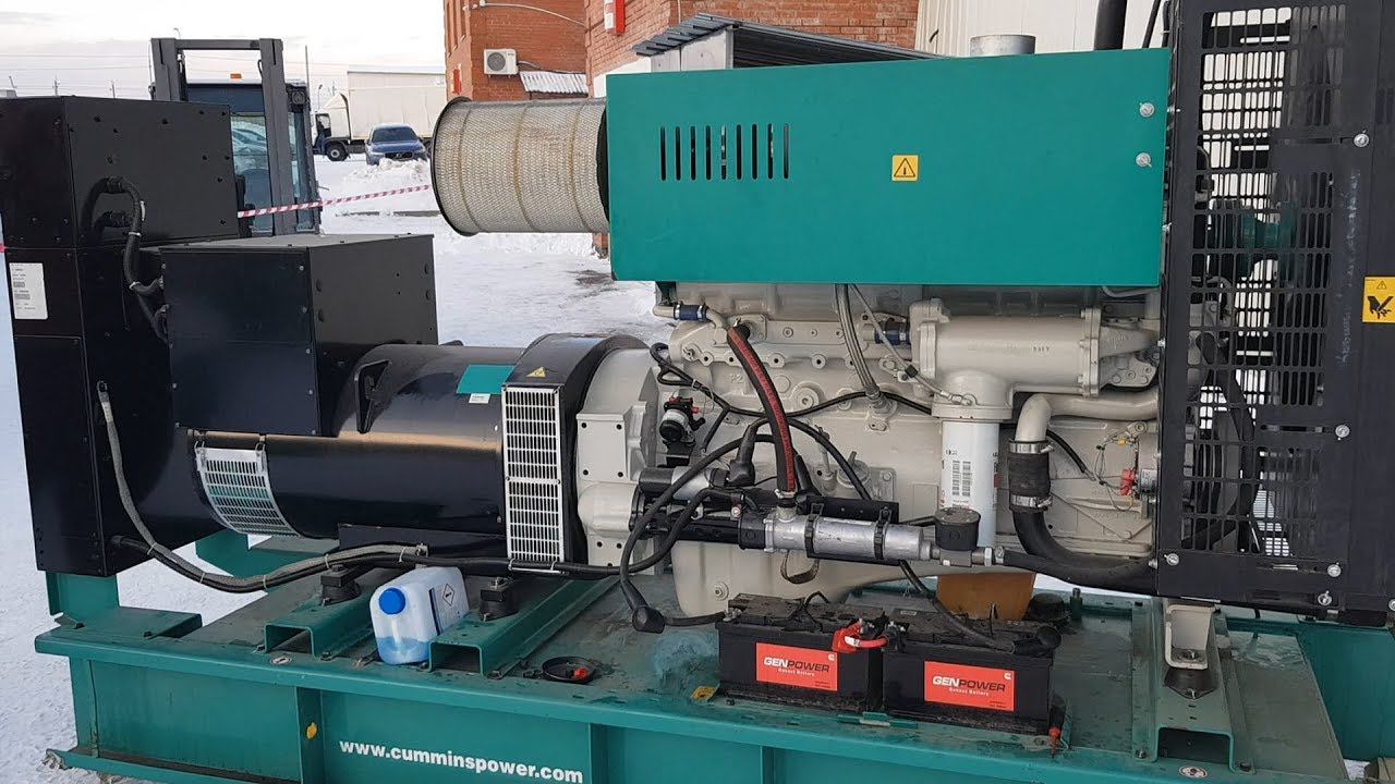 Дизельная электростанция Cummins C400D5e мощностью 300 кВт