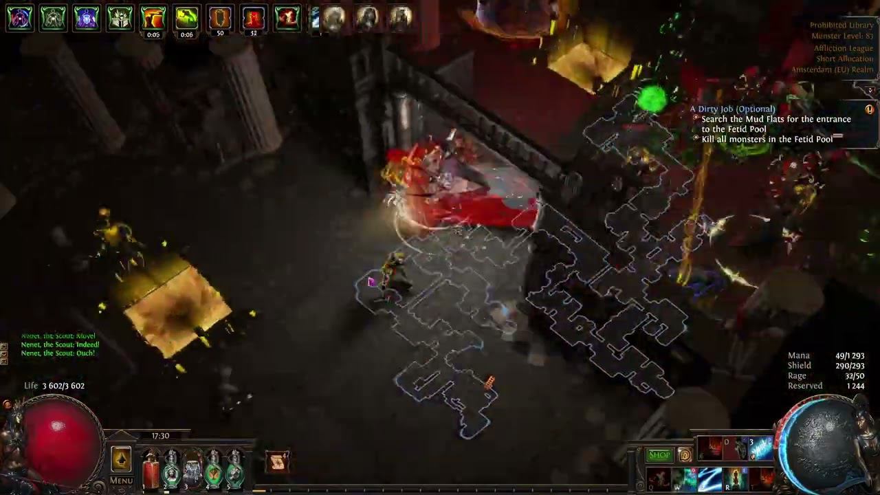 Path Of Exile 3.23. Showcase Blueprint heist runner 25-30div