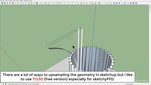 How to Make Columns In SketchUp - Design - 5