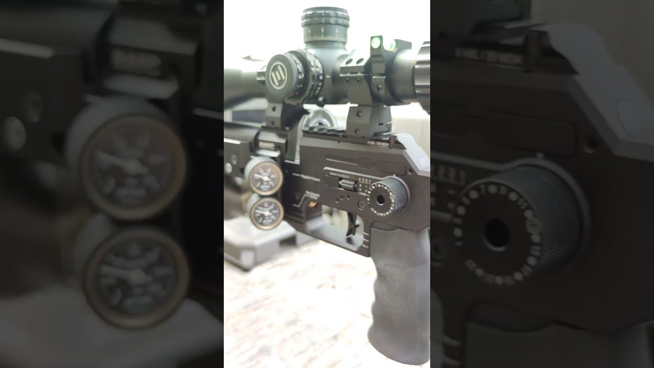 FX Panthera на сверхнизких заредукторных давлениях пулей 2,9 грамма.